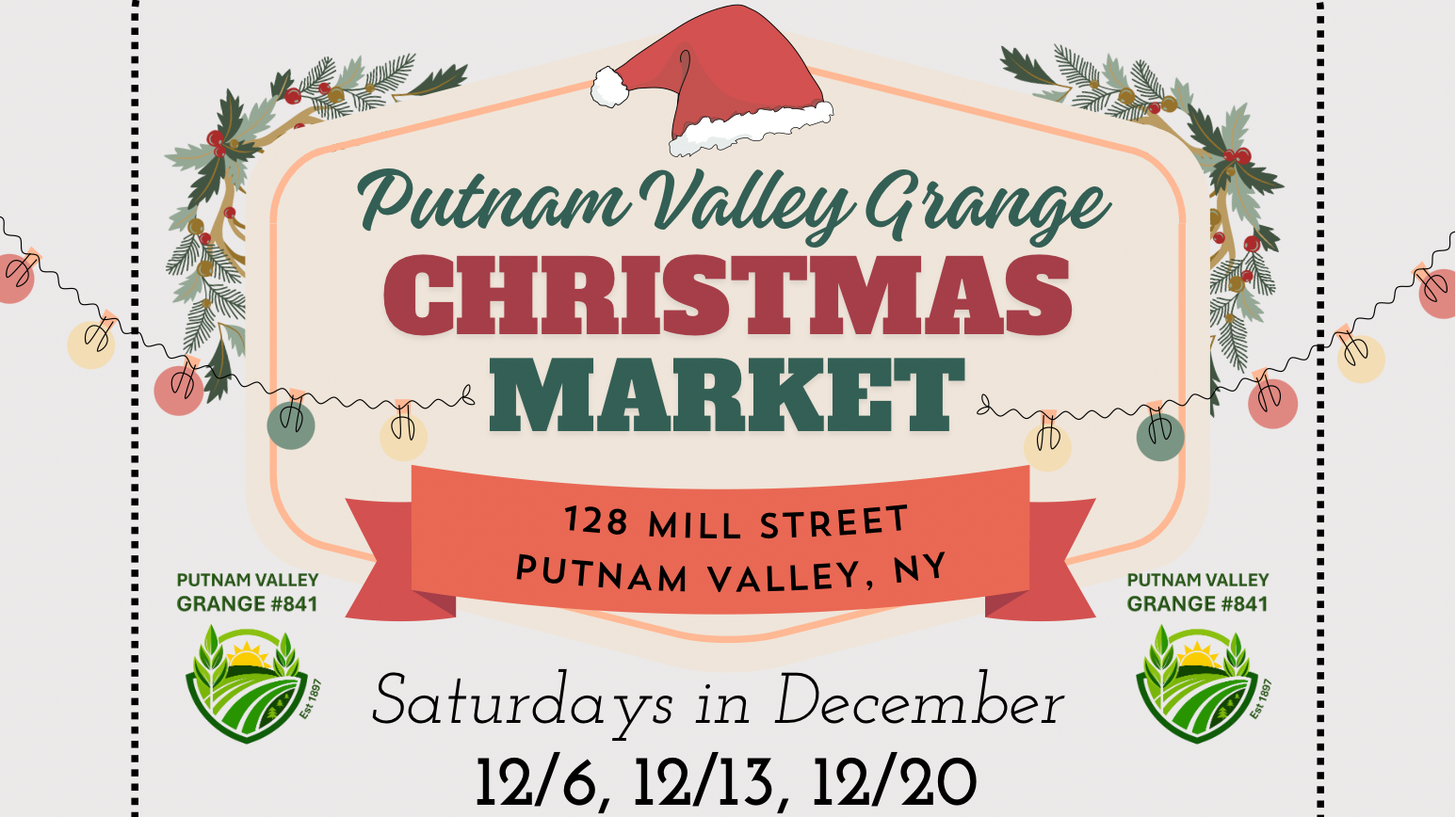 2025 Christmas Market - Putnam Valley Grange